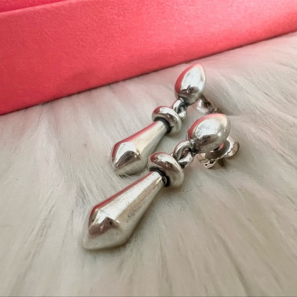 James Avery | Jewelry | Early James Avery Dangle Earrings Fleur De Lis ...